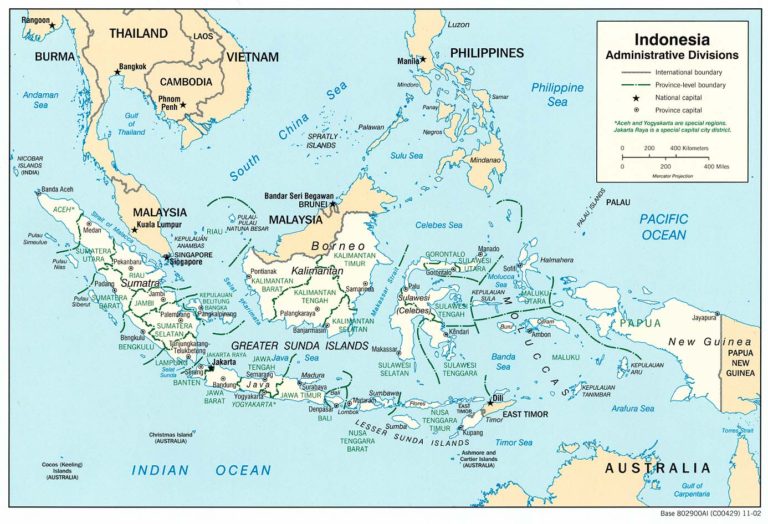6 free maps of Indonesia - ase/anup